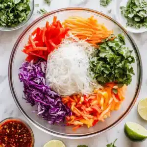 Deconstructed Spring Roll Salad – 5-Minute Fresh Flavor Fix