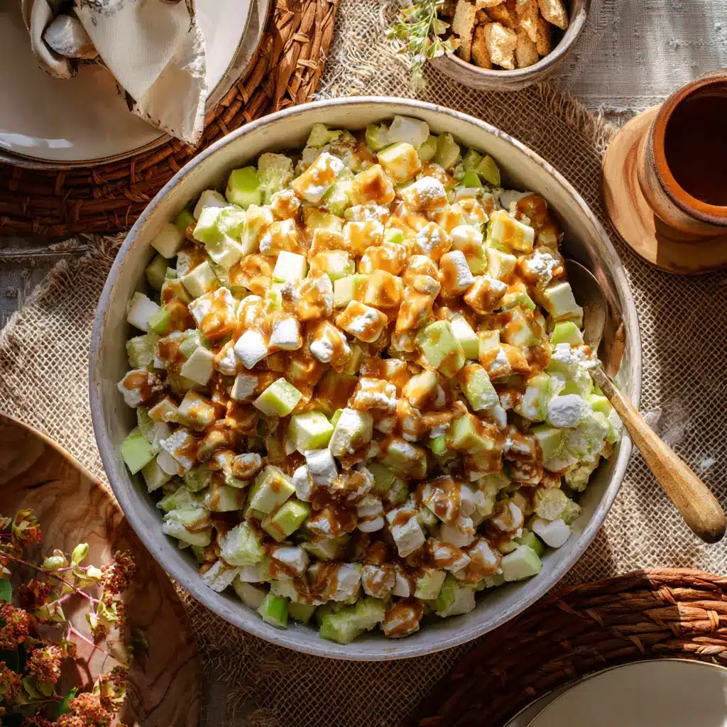 Easy Taffy Apple Salad Recipe | 5-Min Creamy Classic Treat