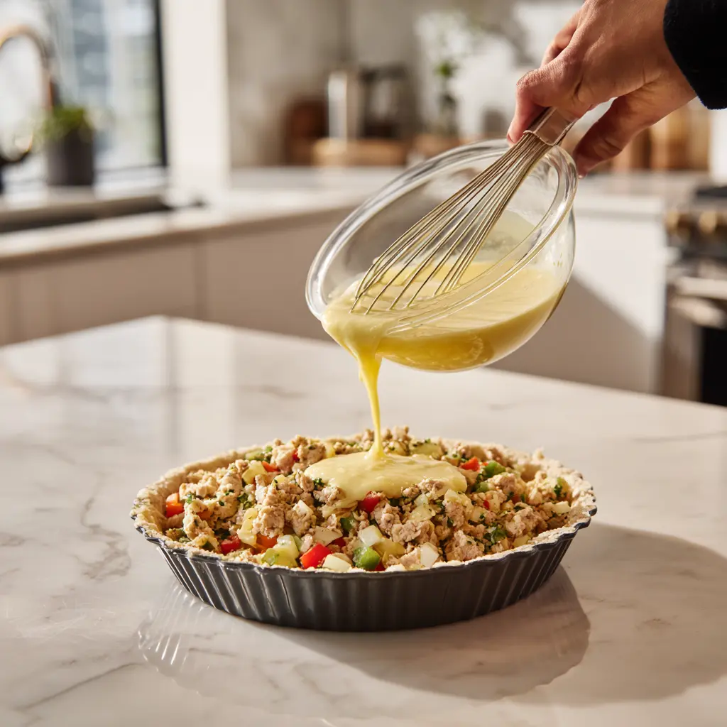 Turkey Leftover Quiche –1 Easy Post Holiday Recipe