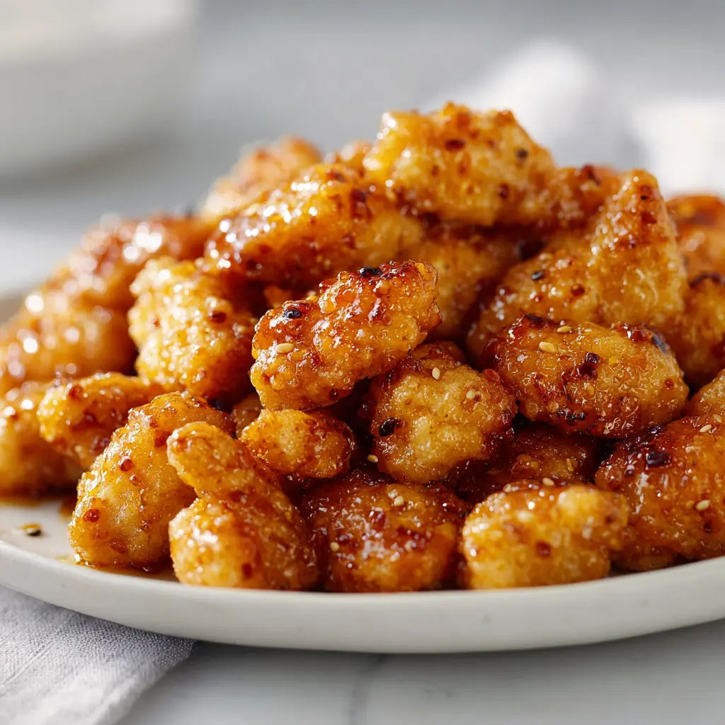 Crispy Hot Honey Chicken Bites – Ready in 20 Minutes