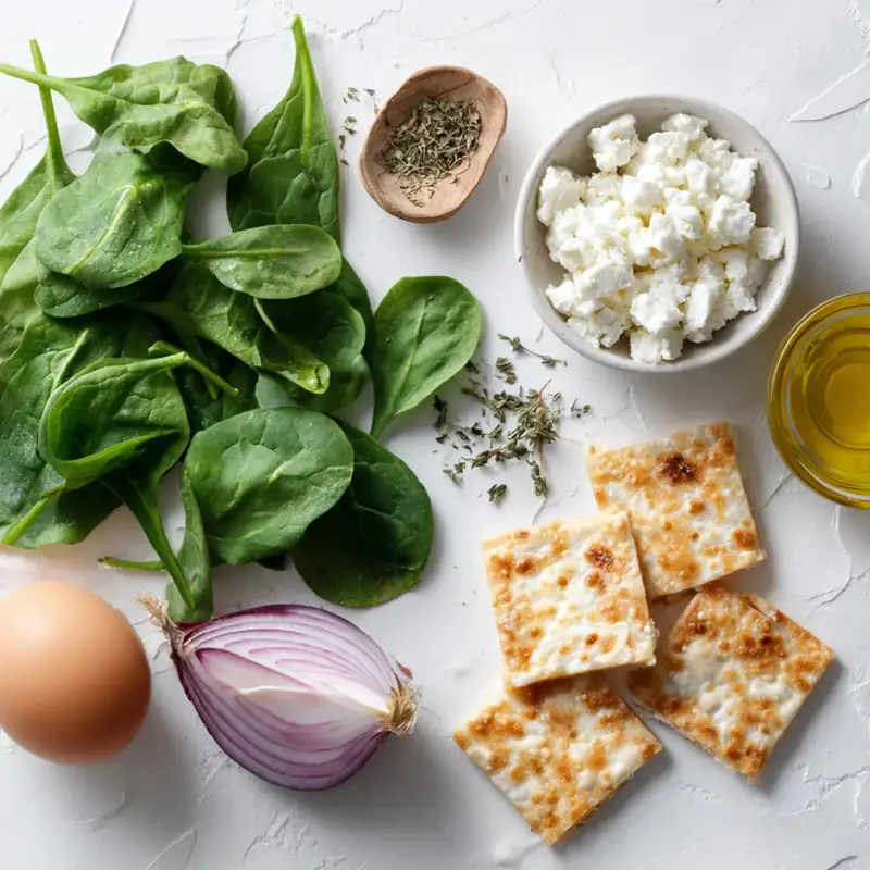 6 Simple Ingredients Mediterranean Spinach and Feta Crisps