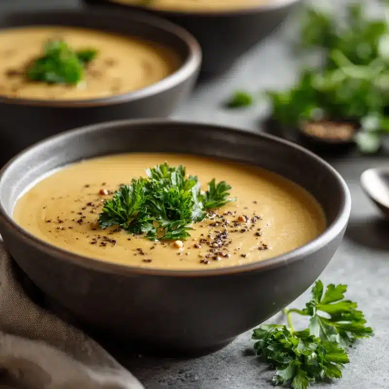 Golden Mushroom Soup – 7 Ingredients for a Cozy Bowl
